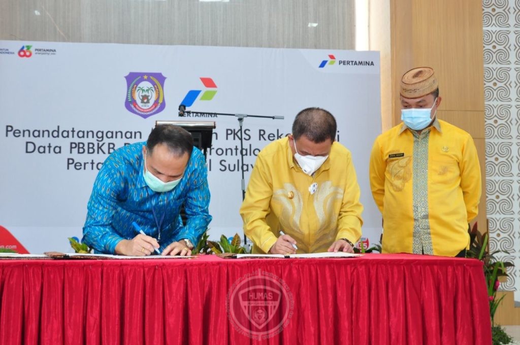 Pemprov Gorontalo – Pertamina Teken Kerja Sama Rekonsiliasi Data PBBKB ...