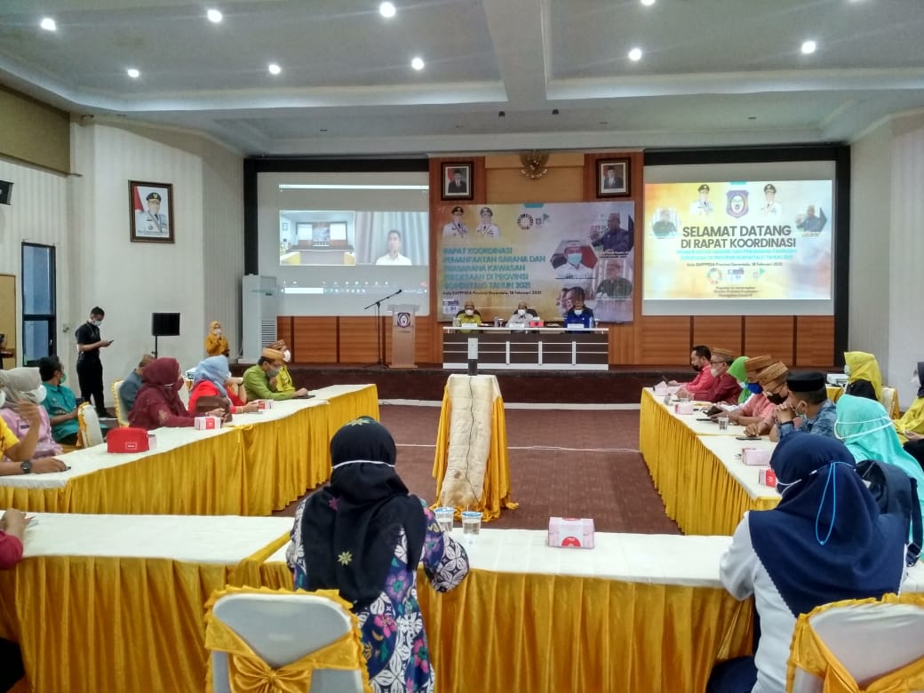 Buka Rakor Pemanfaatan Sarpras KP, Darda Ingatkan Prokes – Berita Gorontalo
