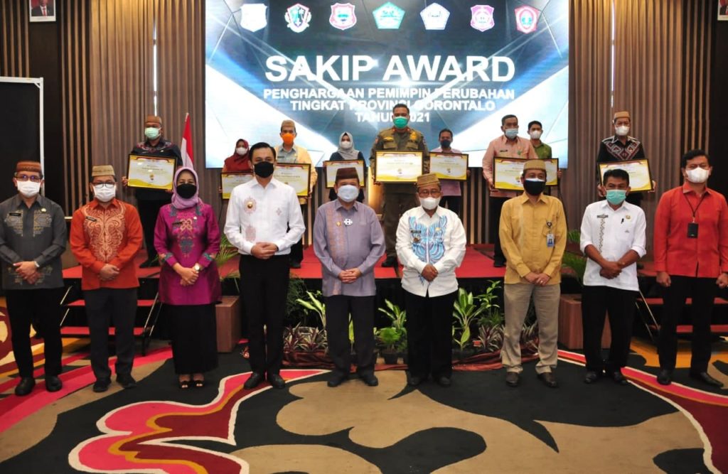 Tiga Pimpinan OPD Provinsi Gorontalo Raih SAKIP Award – Berita Gorontalo