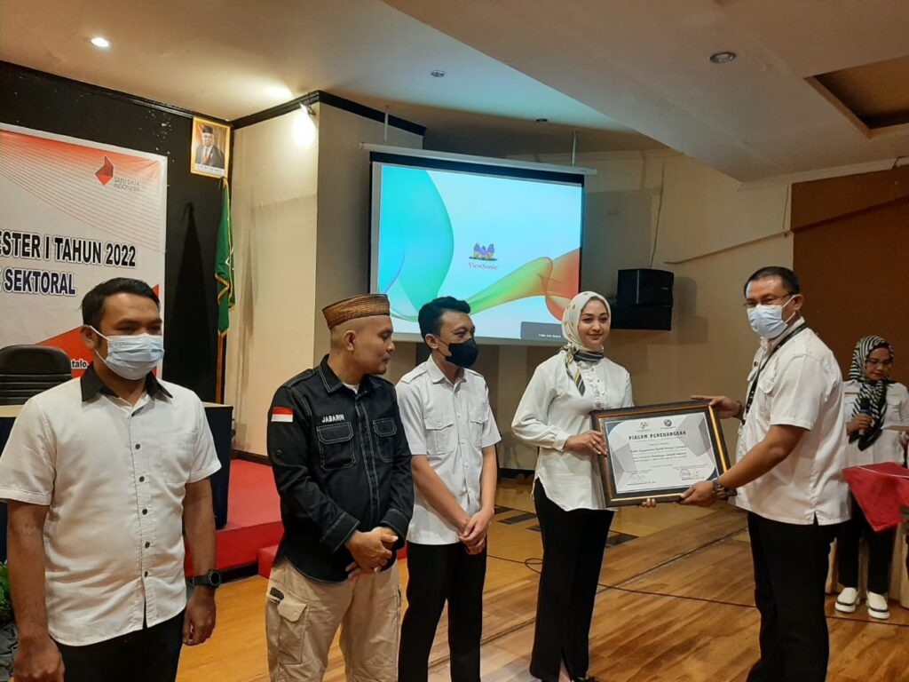 20 OPD Terima Penghargaan Pembinaan Statistik Sektoral – Berita Gorontalo
